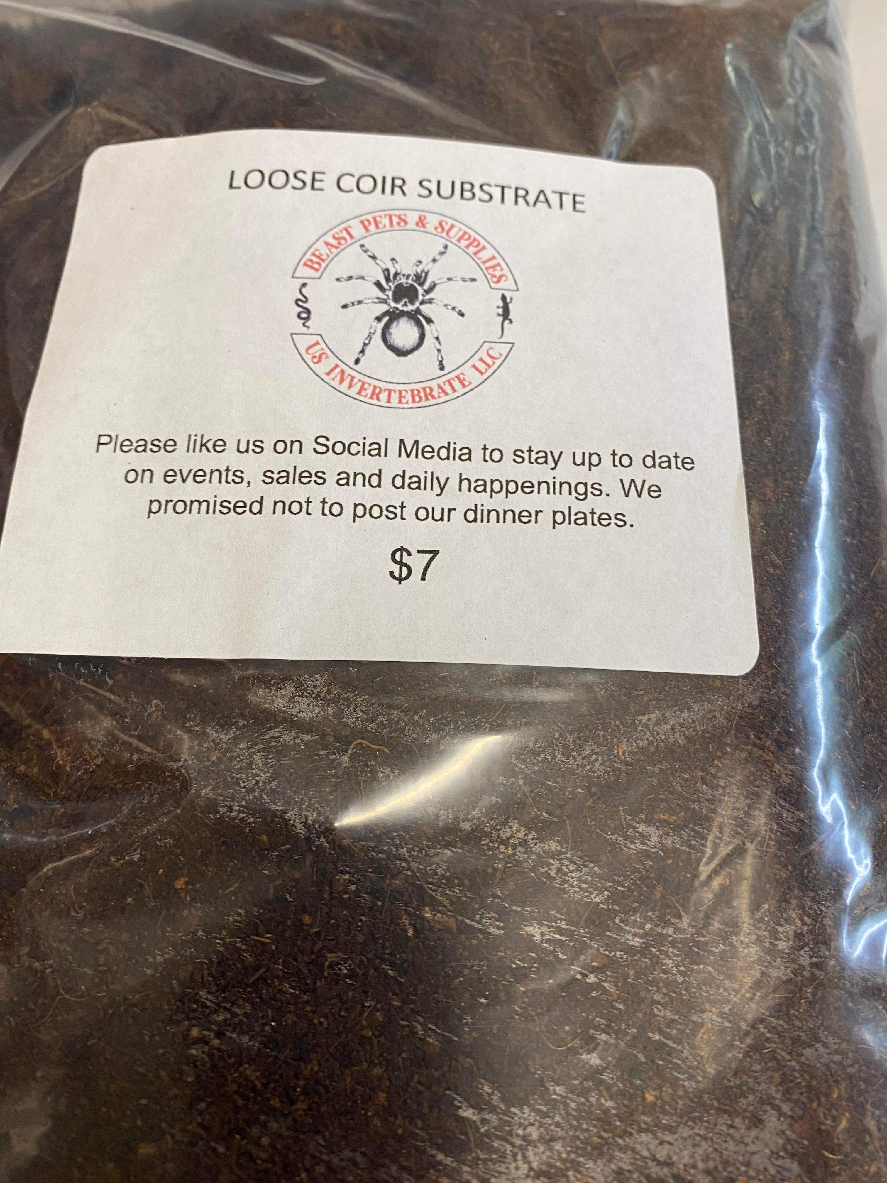 Loose Coir Substrate – US Invertebrate LLC