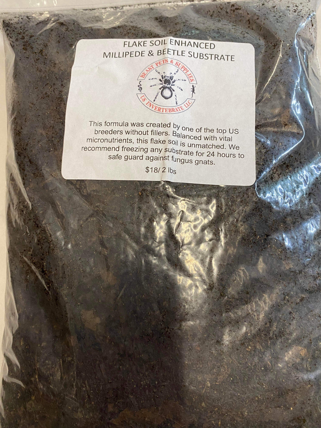 Flake Soil Enhanced Millipede & Beetle Substrate – US Invertebrate LLC